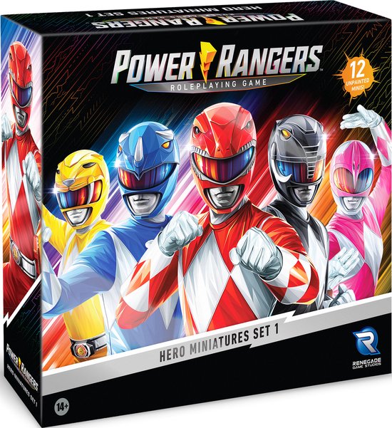 Power Rangers: RPG Hero Miniatures Set 1 - Renegade Game Studios ...