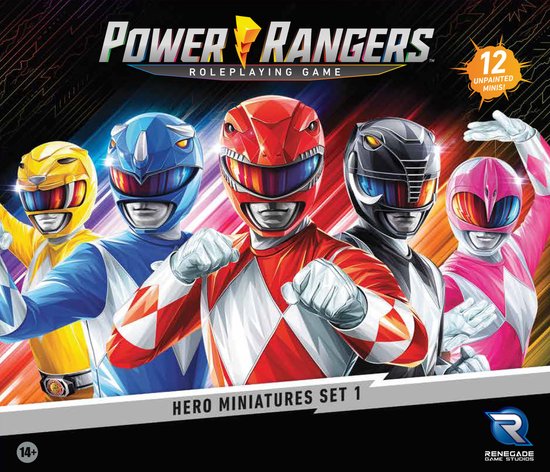 Power Rangers: RPG Hero Miniatures Set 1 - Renegade Game Studios ...