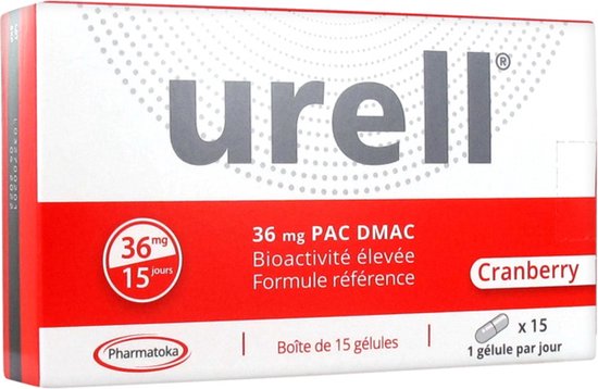 Pharmatoka Urell Cranberry 15 Capsules | bol