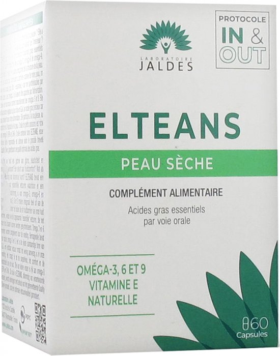 Jaldes Elteans Capsules - Voedingssupplement voor droge huid - Omega 3 ...