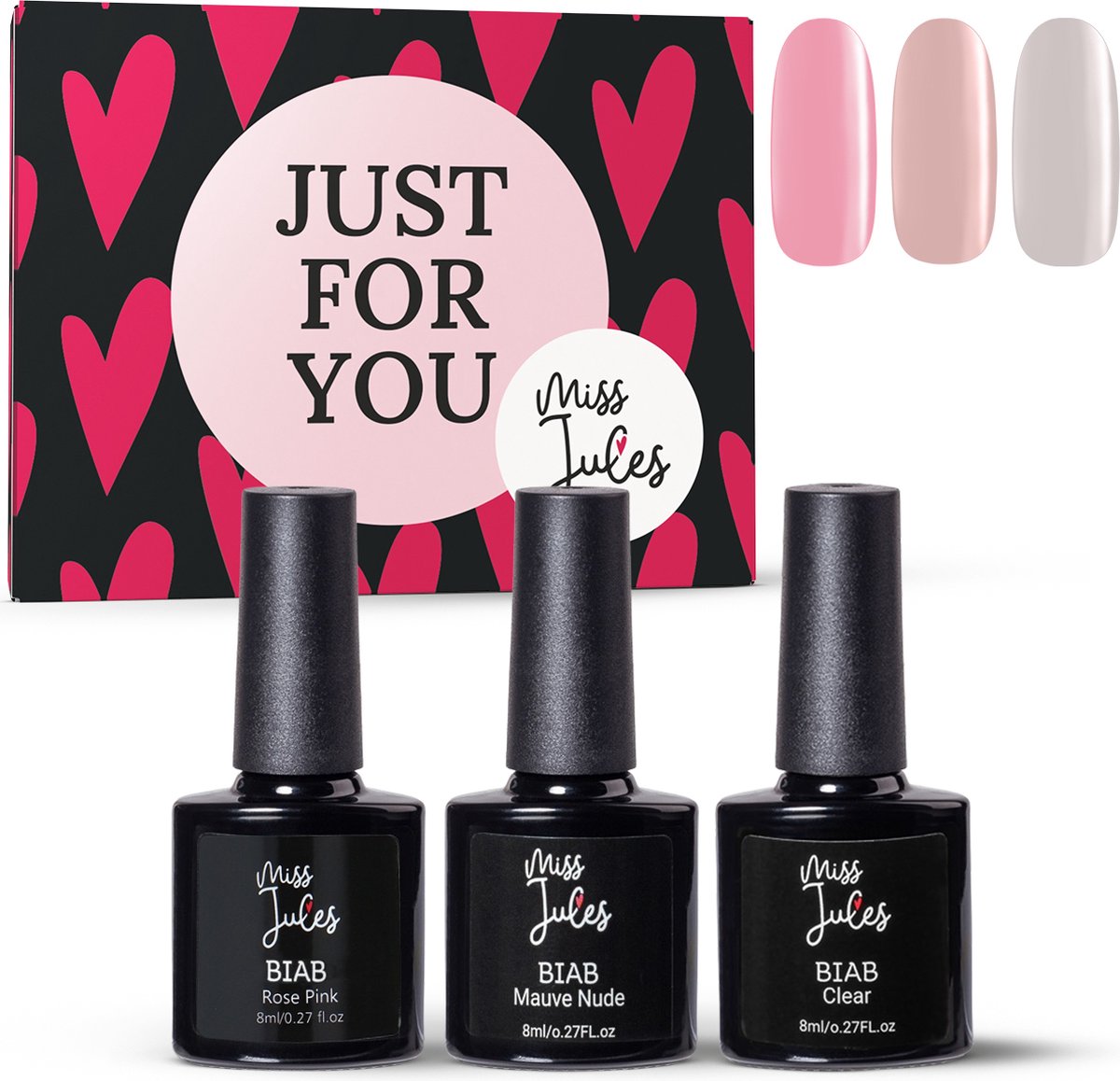 Miss Jules® BIAB Starter Pakket – Builder in a Bottle – BIAB Nagel Builder Gel – BIAB... | bol