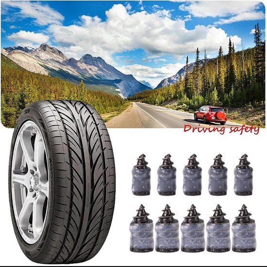 10 Stuks Universele Vacuüm Band Reparatie Set Voor Auto Motorfiets ...