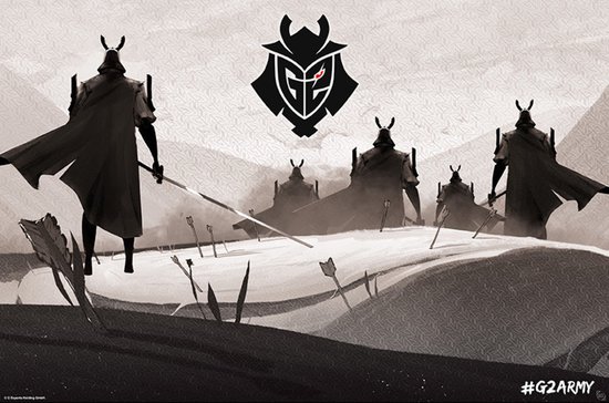 Poster G2 Esports - Samurai 91,5x61cm | bol