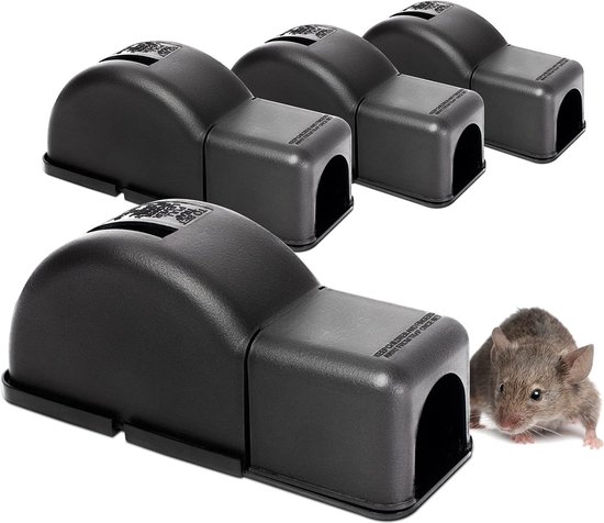 Bat Trap met Plastic Behuizing Set van 4 Veilig voor huisdieren I ...