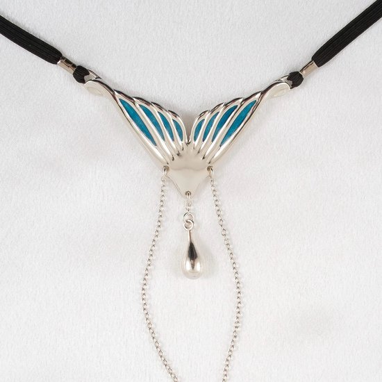 Sylvie Monthulé - G-String Sieraad Mermaid Tail | Zilver | bol