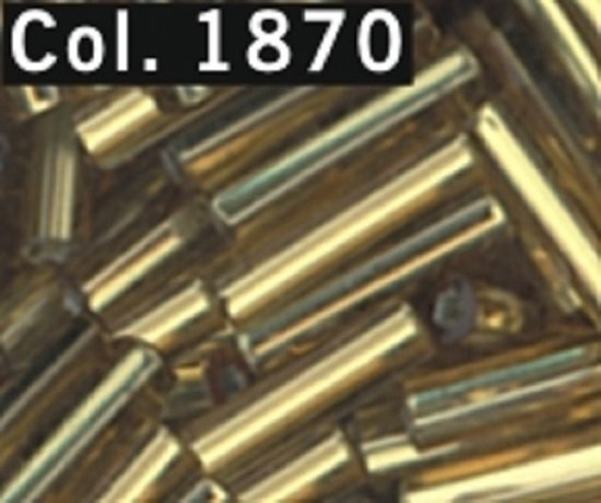 Gütermann GEDRAAIDE staafjes 2 kokers a 22g 10mm GOUD | bol