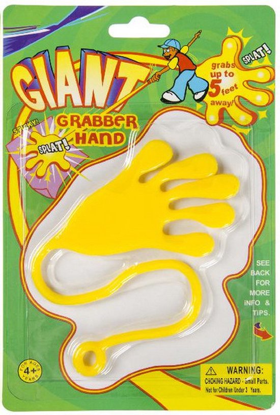 Plakhandjes 18 stuks - Kleverige handjes - Slinger handjes - Sticky ...