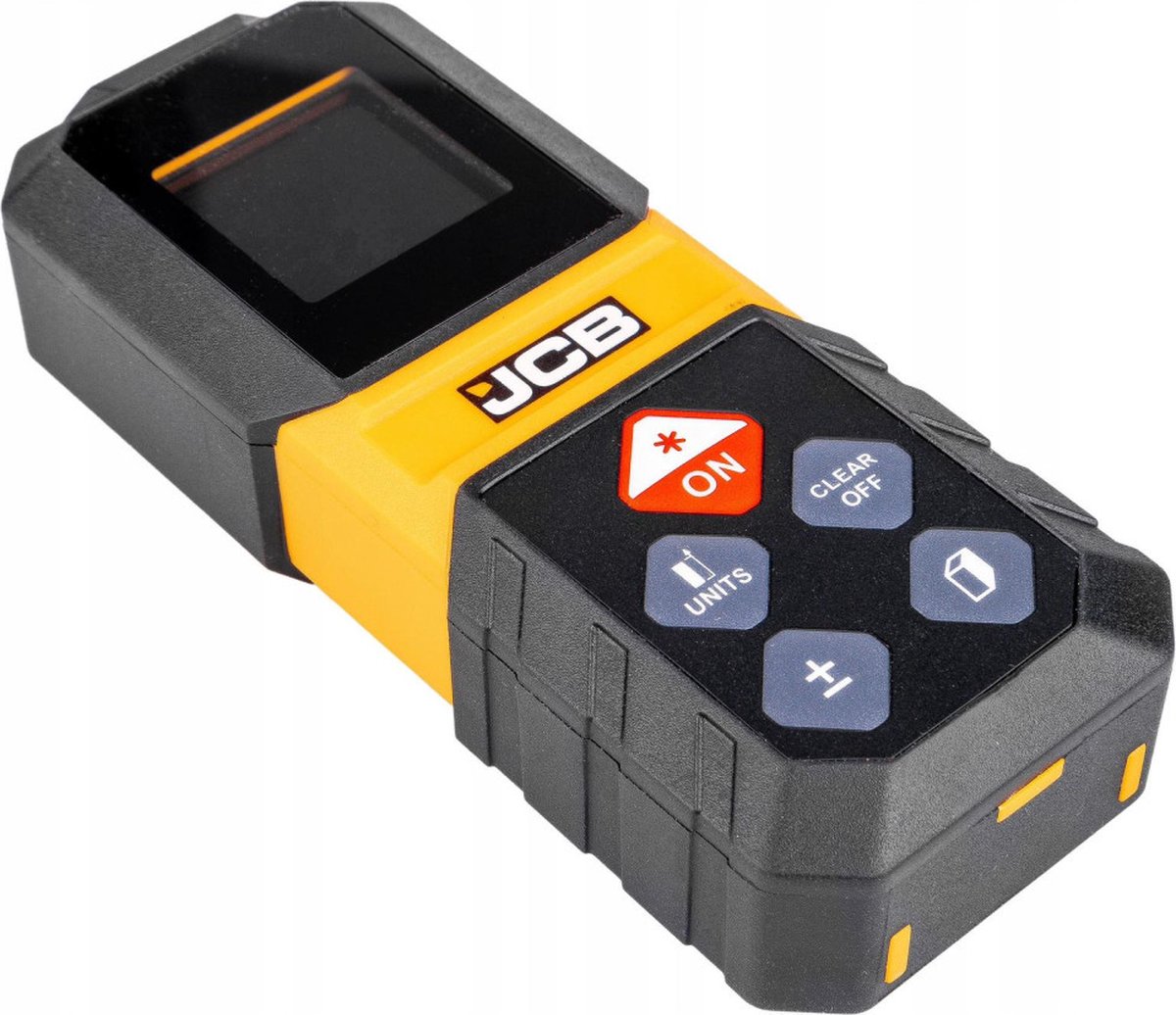 JCB - Digitale Laser Afstandsmeter 30 m - Aanpasbare meetreferentie - Lasermeter | bol