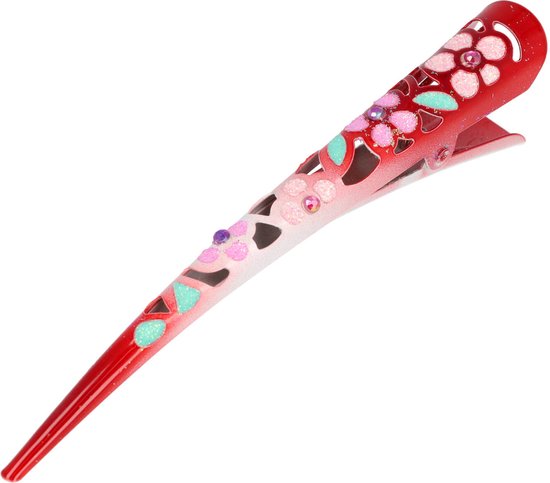 Haarsoires Haarspeld Duckklem 13cm – Basic – Opengewerkt Glitter ...