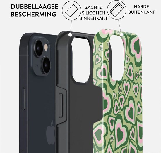 Burga Tough Telefoonhoesje geschikt voor Apple iPhone 15 Shockproof ...