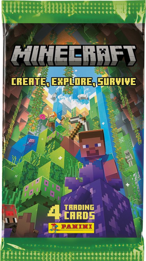 Minecraft - Trading Card 3 - Booster Display - Minecraft Kaarten ...