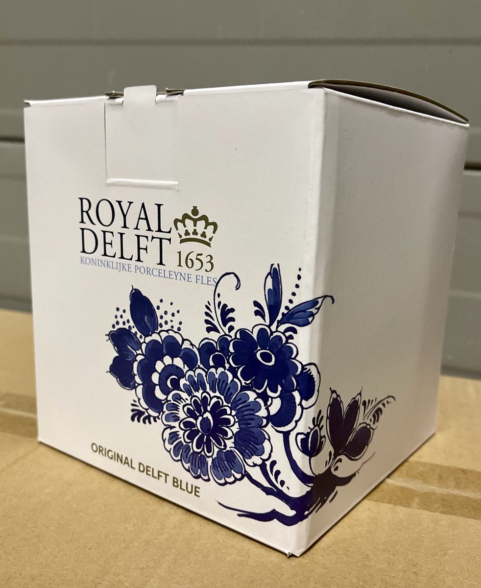 Grote mok - Royal Delft - mok 300 ml - Delfts blauw - peacock - theemok ...