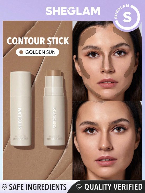 SHEGLAM Glowin' Up Stick - Contour Make Up - Snatch 'N' Define Stick ...