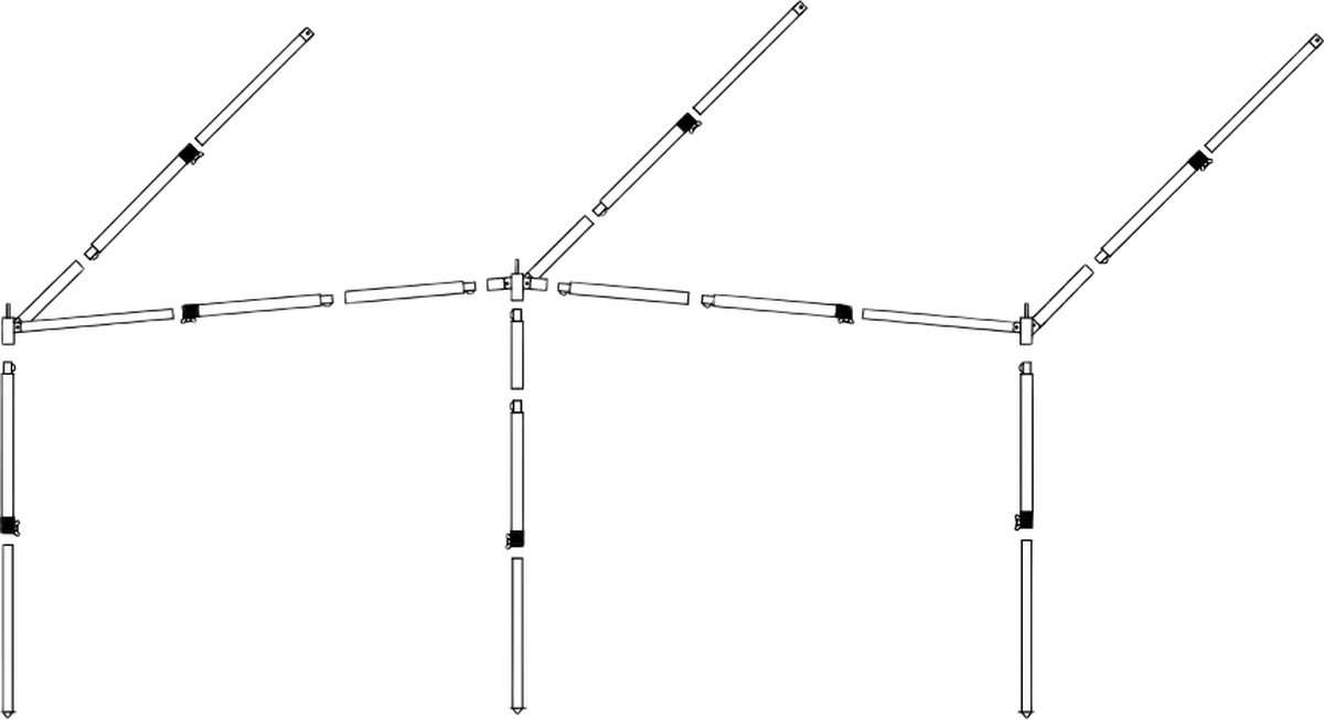 Dorema Frame Voortentluifel Fibre Tech Plus - Frames - Zilver | bol