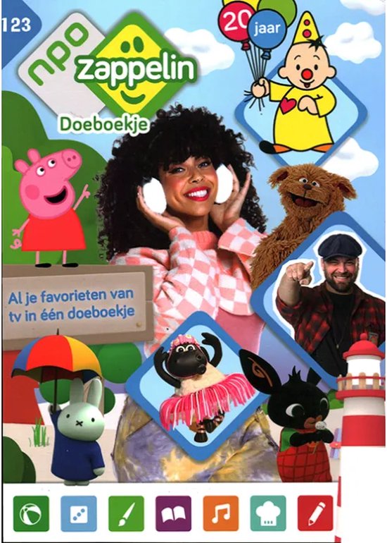 NPO Zappelin Doeboekje - 123 2024 | bol