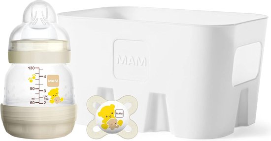 MAM Easy Start Anti-Colic Starter Set XS, set met Anti-Colic babyflesje (130ml) incl.... | bol