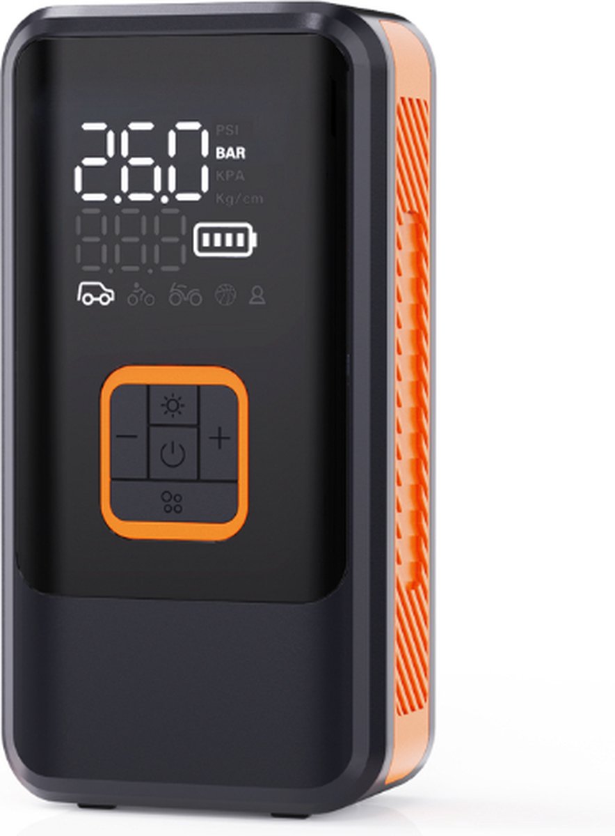 Black Rhino Autopomp - Krachtigste Draagbare Autobanden Compressor ...