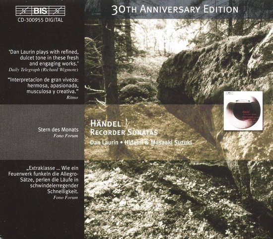 Dan Laurin, Hidemi Suzuki & Masaaki Suzuki - Handel: Recorder Sonatas ...
