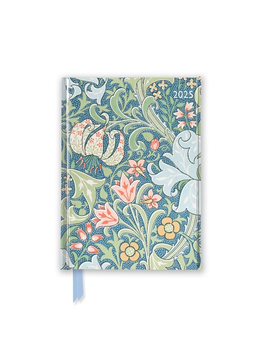 William Morris: Golden Lily 2025 Luxury Pocket Diary Planner - Week to ...