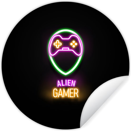 WallCircle - Muurstickers - Behangcirkel - Gaming - Quotes - Neon ...