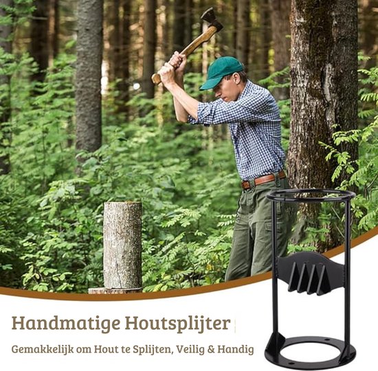 Draagbare Houtsplijter – Houtklover voor Aanmaakhout – Handmatig ...