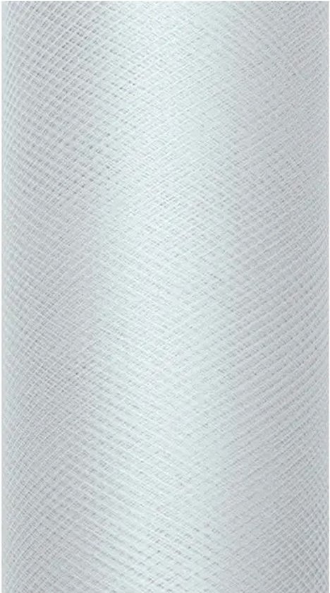Tule stof op rol - grijs - 30cm x 9meter - Organza/mesh decoratie ...
