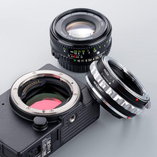 K&F Concept - Handmatige Lensadapter voor Pentax Camera - Compatibel ...