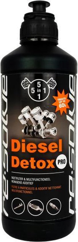 5in1 Diesel Detox Pro - Dieselreiniger brandstofreiniger | bol.com