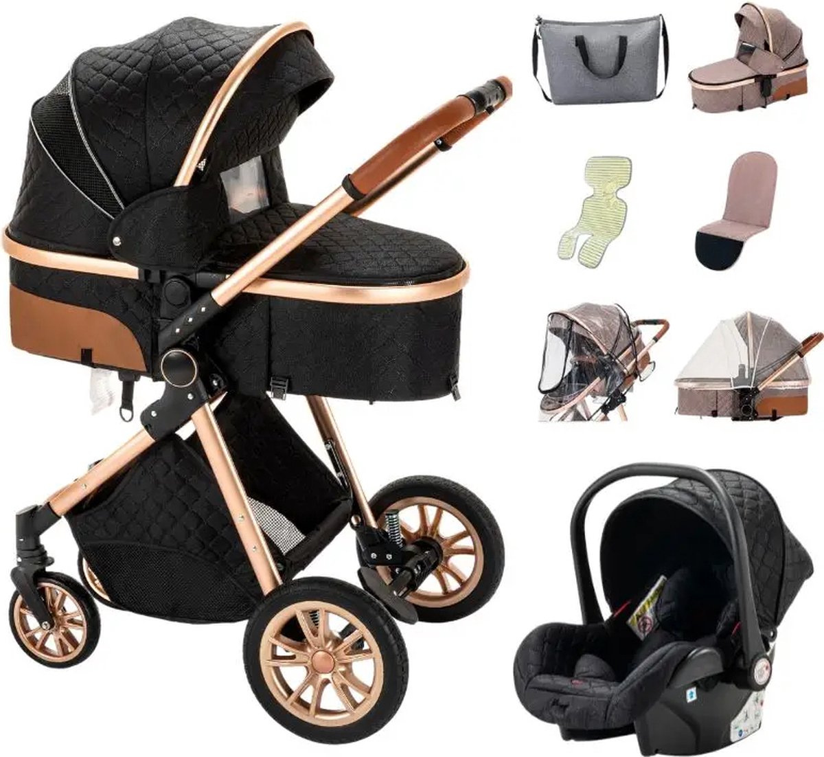 2 In 1 Kinderwagen