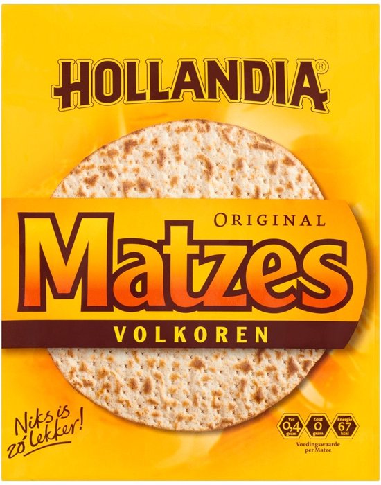 Hollandia Matzes rond volkoren 200 gram | bol