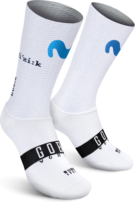 Gobik Movistar 2024 Vortex Fietssokken Maat S-M (39-42) | bol