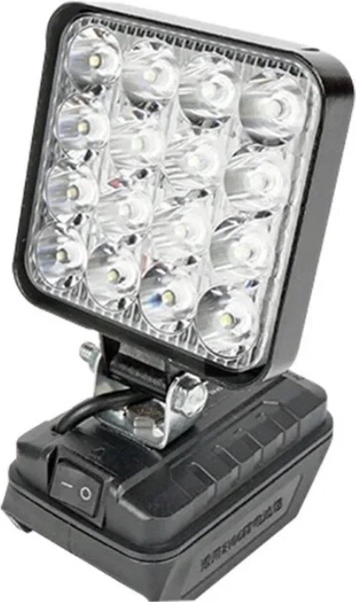 LED werklamp geschikt voor Makita LXT 18V accu - Dimbaar in twee ...