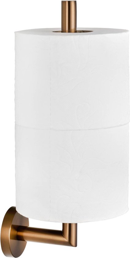 Saqu Nemo Reserverolhouder - 7x9,8x27,7 cm - Koper - WC Rolhouder ...