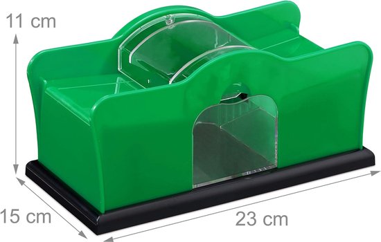 Kaartenschudder - 2 deks - Schudmachine - Kaarten schudder - Elektrisch ...