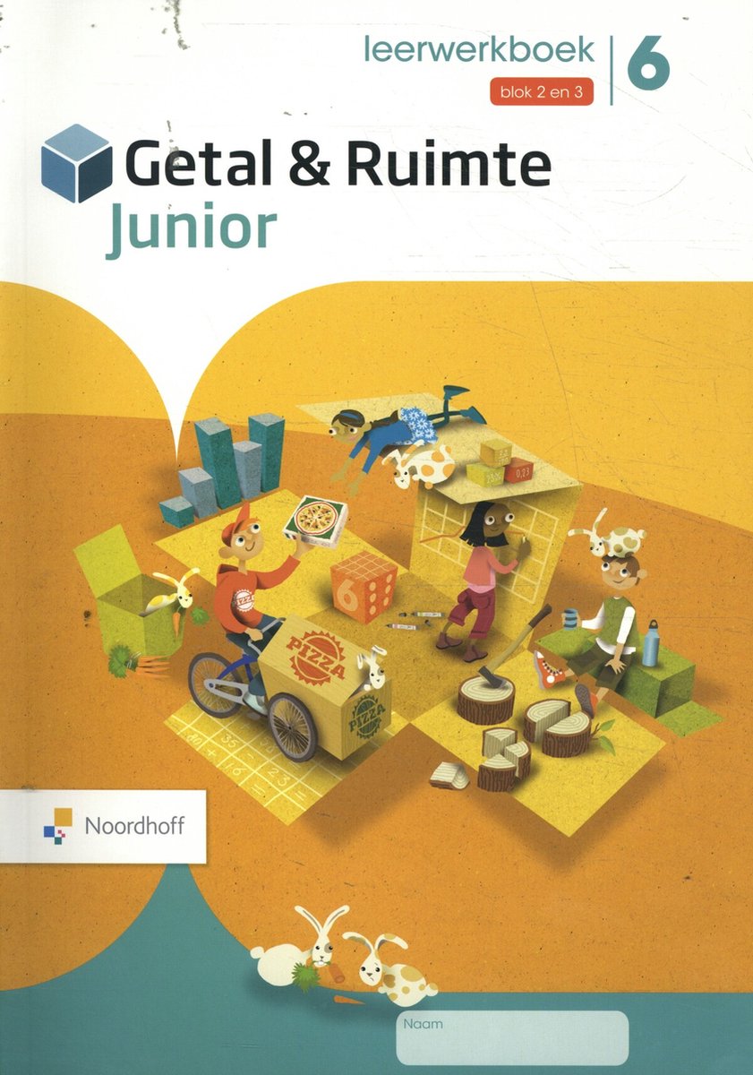 Getal & Ruimte Junior groep 6 blok 2 en 3 leerwerkboek | 9789001751500 ...