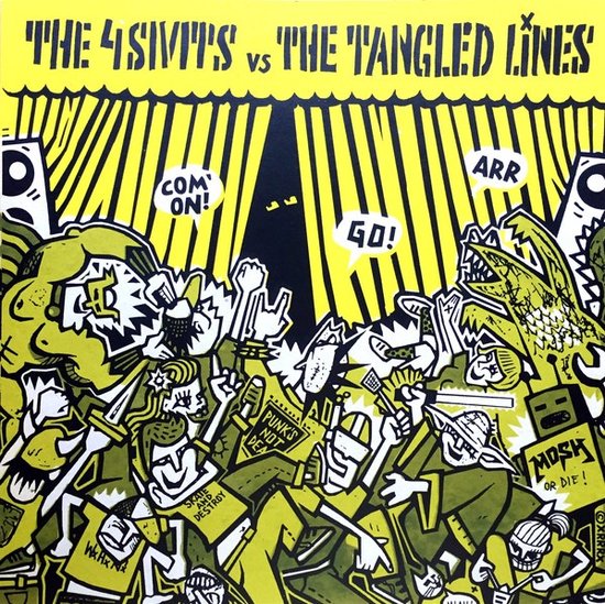 4 Sivits & Tangled Lines - Split (CD), 4 Sivits & Tangled Lines | CD ...