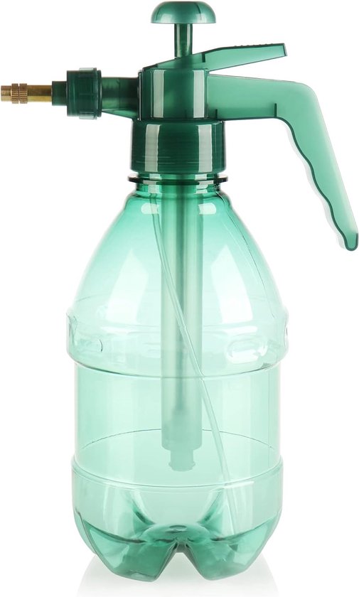 Spuitfles met drukpomp - drukspuit ideaal voor huishouden en tuin - tuinsproeier -... | bol