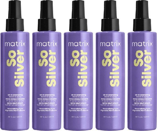 Matrix So Silver All-in-one Toning Leave-in Spray – voordeelverpakking ...