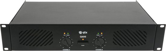 Qtx Sound Q600 stereo mosfet PA versterker 2x 300W | bol