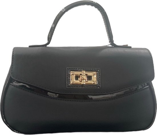 CHEYYS Effen Leren Damestas Handtas | Zwart | bol