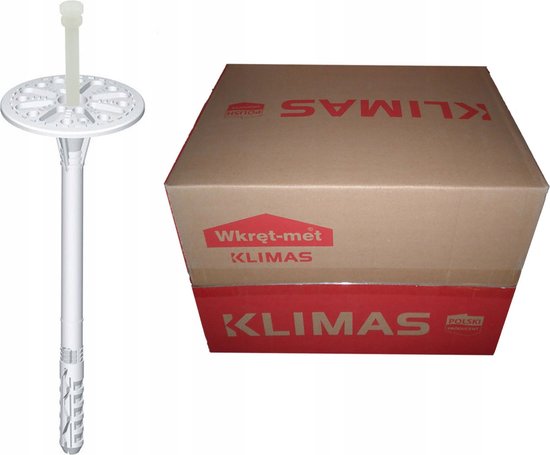 EPS KLIMAS® LTX isolatiepluggen kunststof nagel diameter van 10 mm x ...