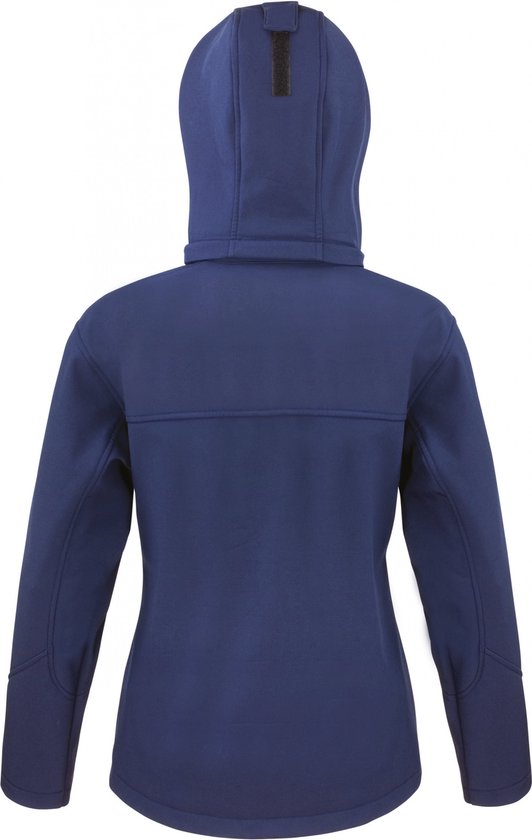 Result Core Ladies Tx Performance Hooded Soft Shell Jacket R230F - Navy ...