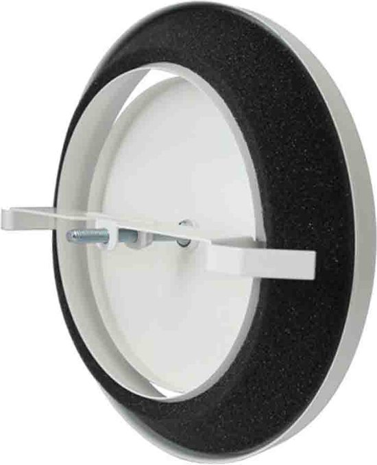 Ventilatie afvoer ventielen metaal 80 mm RAL 9010 met klemveren – DVSER ...