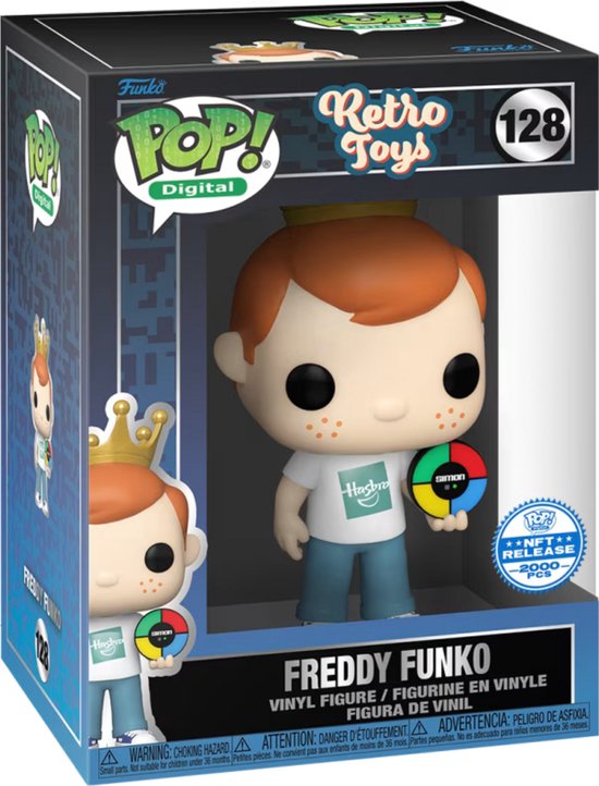 POP! Digital Freddy Funko Hasbro Tee 128 Royalty Retro Toys Exclusive | bol
