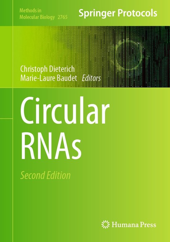 Methods in Molecular Biology 2765 - Circular RNAs (ebook) | 9781071636787 | Boeken | bol