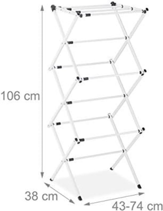 Wasrek Staand - Wit | bol
