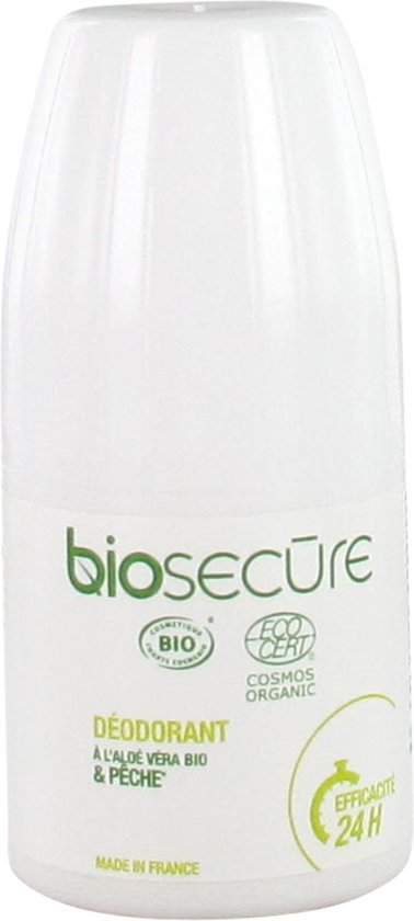 Biosecure Aloë Vera Perzik Biologische Deodorant 50 ml | bol