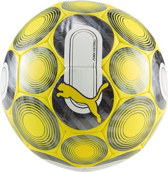 Puma voetbal Cage hologram - Maat 3 - geel/zwart | bol