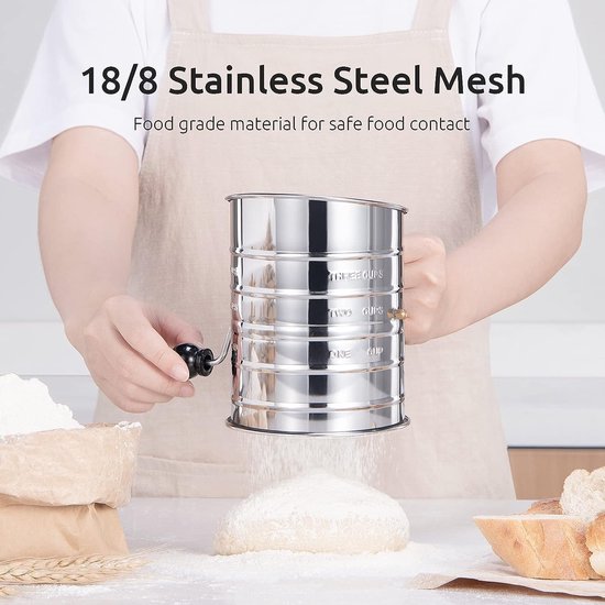 meelzeef / zeef , flour sieve | bol