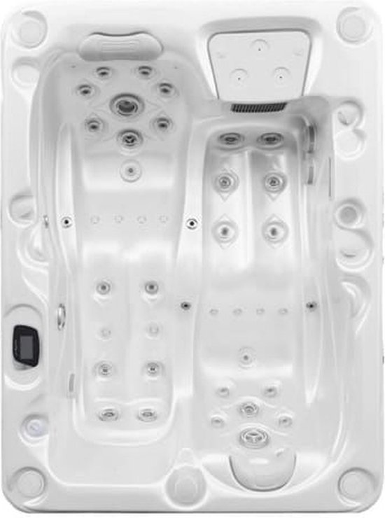 Novum Oasis spa 1 black - 2 persoons | bol